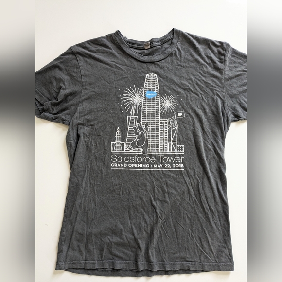 Salesforce | Shirts | Salesforce Tower Grand Opening Silicon Valley ...